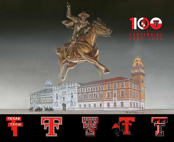 Texas Tech 100th Year Anniversary - Benjamin Knox Gallery