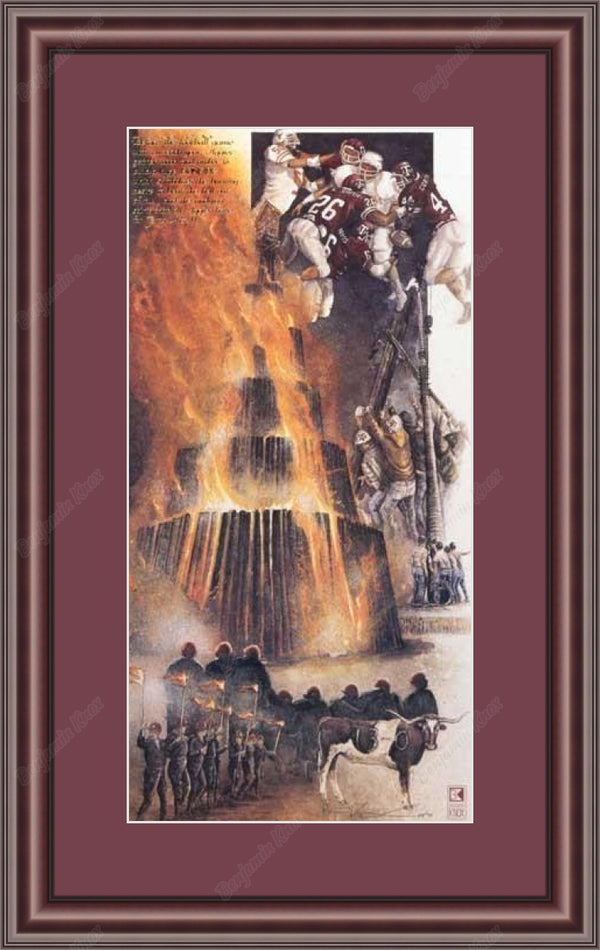 Bonfire Collage - Benjamin Knox Gallery