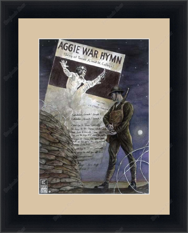 Aggie War Hymn. Pinky Wilson - Benjamin Knox Gallery